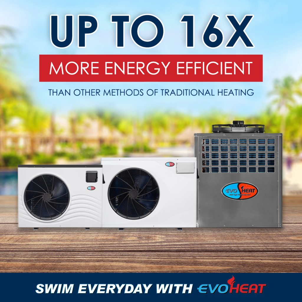 Pool Heat Pump Website & Social Assets - Evoheat